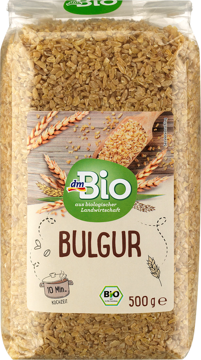 dmBio bio bulgur, 500 g | dm.cz