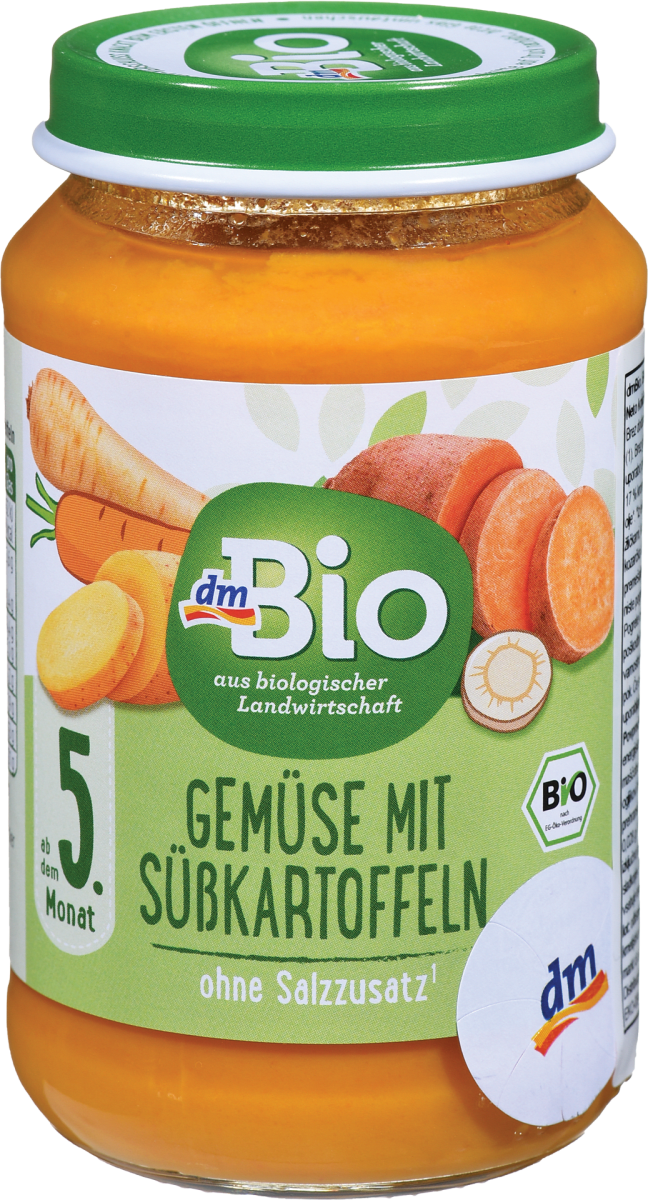 dmBio Omogeneizzato di verdure con patate dolci, 190 g Acquisti online ...