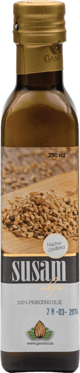 Gameha Hladno cijeđeno ulje susama, 250 ml kupujte online po uvijek ...