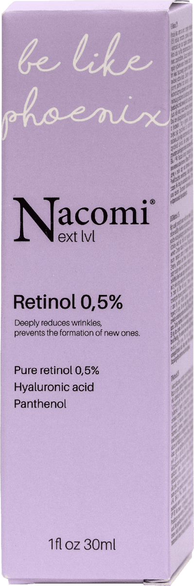 Nacomi be like phoenix noćni serum za lice Retinol 0,5%, 30 ml kupujte ...