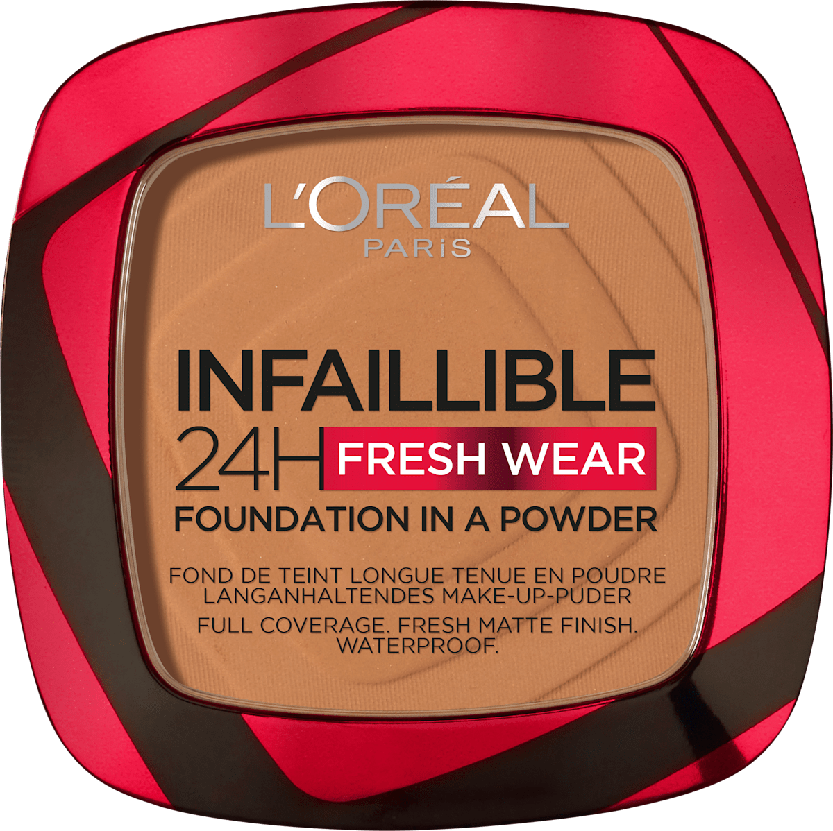 L'ORÉAL PARIS Foundation Puder Infaillible 24H Fresh Wear 330 Hazelnut ...