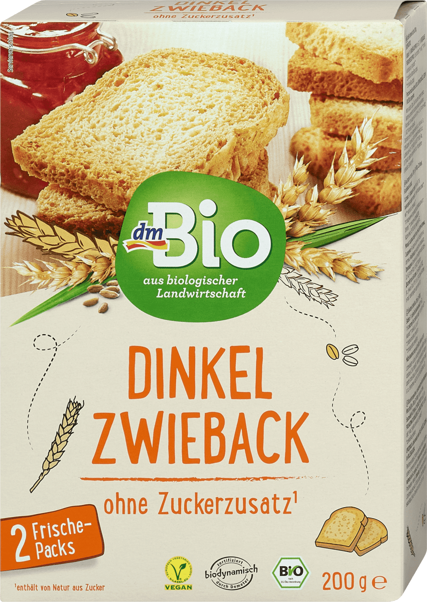 dmBio Dvopek od spelte, 200 g kupujte online po uvijek povoljnim ...