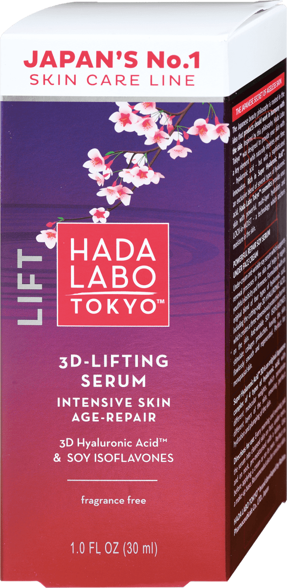 Hada Labo Tokyo Liftingové pleťové sérum 3D-Lifting, 30 ml nakupujte vždy výhodne online | mojadm.sk