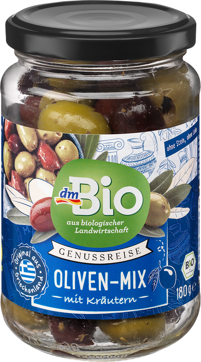 dmBio Oliven-Mix mit Kräutern, 180 g dauerhaft günstig online kaufen ...