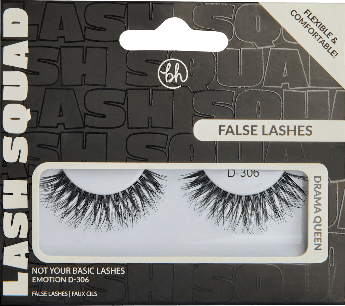 bh cosmetics Lash Squad Drama Queen Künstliche Wimpern - Nr. D-306 (1 Paar), 2 St | dm.at