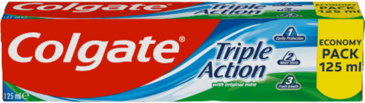 Colgate Triple action pasta za zube, 125 ml kupujte online po uvijek ...