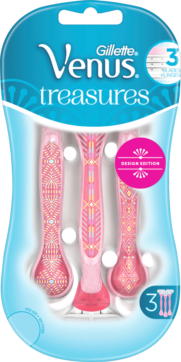 Gillette Venus teasures, ženski brijač, 3 kom povoljna online kupovina ...