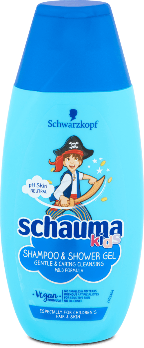 Schwarzkopf Schauma Kids 2 u 1 šampon i gel za tuširanje, 250 ml ...