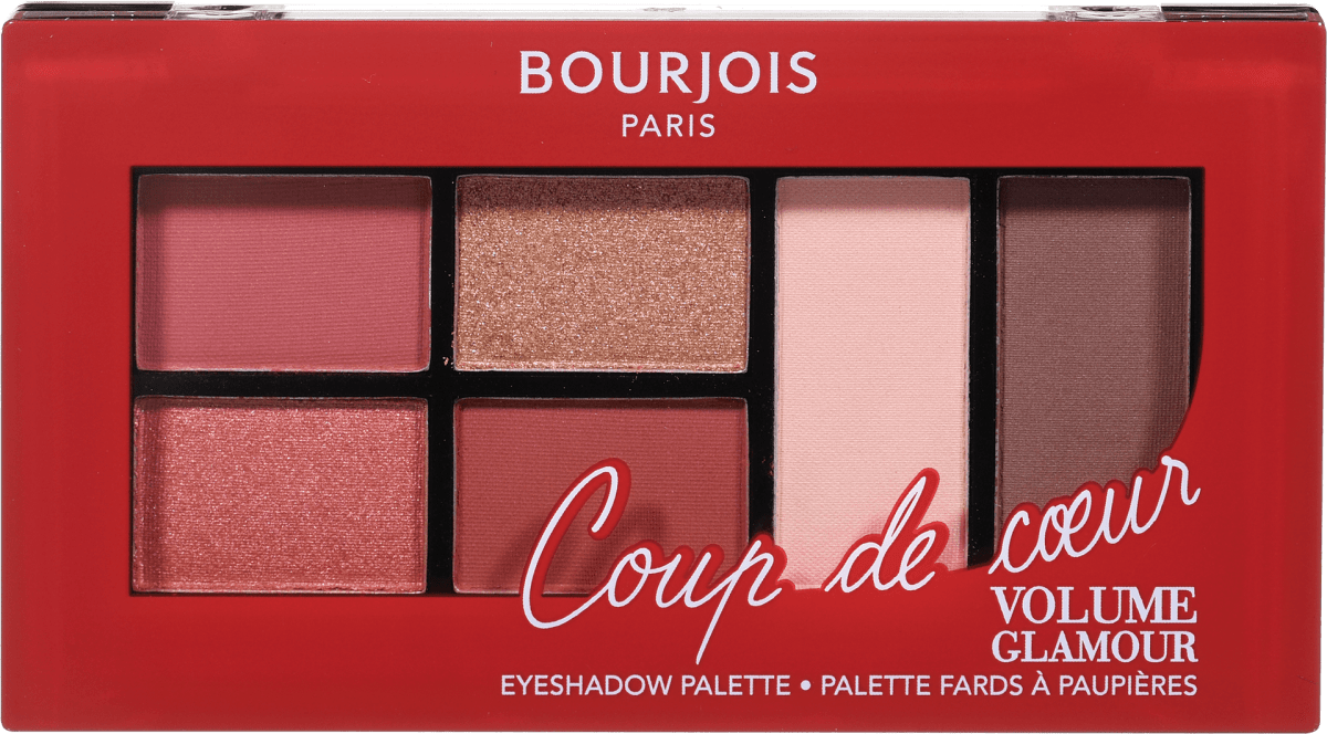 BOURJOIS PARIS Paleta senčil za veke Volume Glamour, Coup De Coeur, 8,4 ...