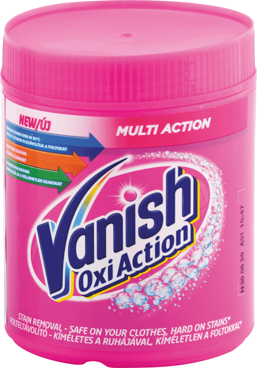 Vanish Oxi Action Prašak za odstranjivanje mrlja, 470 g | dm.hr