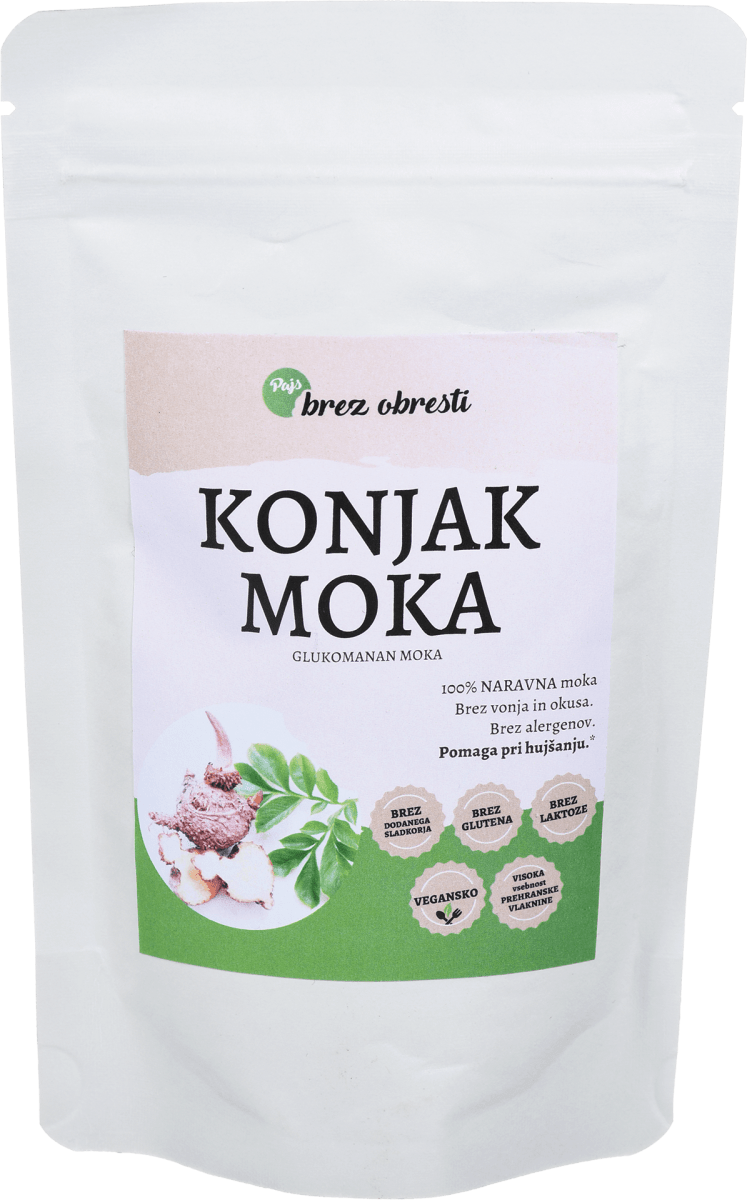Pajs brez obresti Konjak moka, 100 g | dm.si