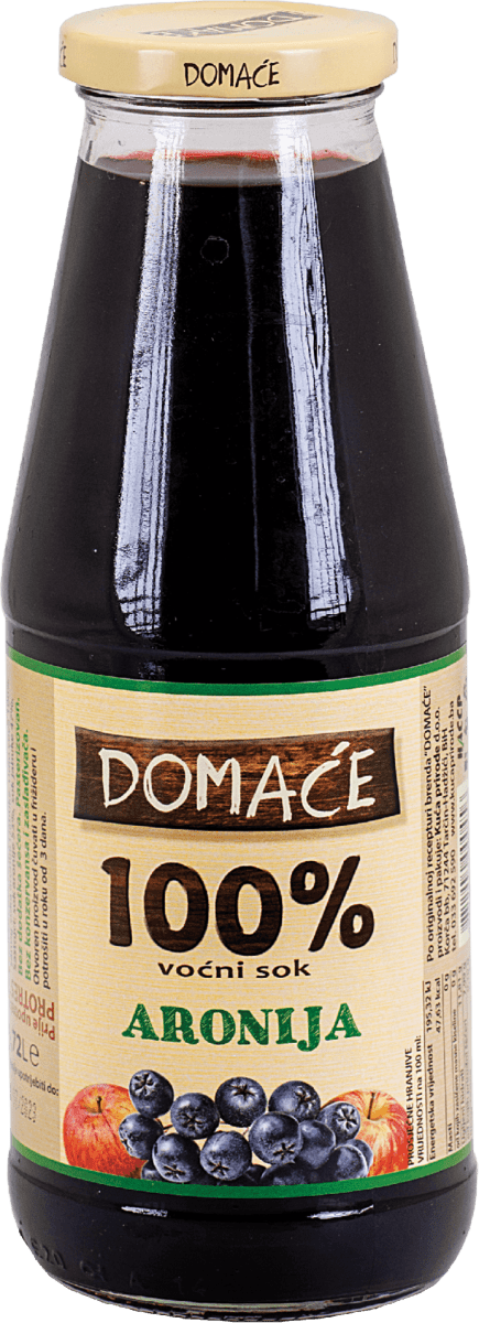 Kuća Prirode Sok od aronije, 720 ml kupujte online po uvijek povoljnim ...