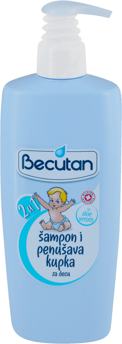 Becutan 2u1 šampon i penušava kupka sa aloe verom, 400 ml povoljna ...