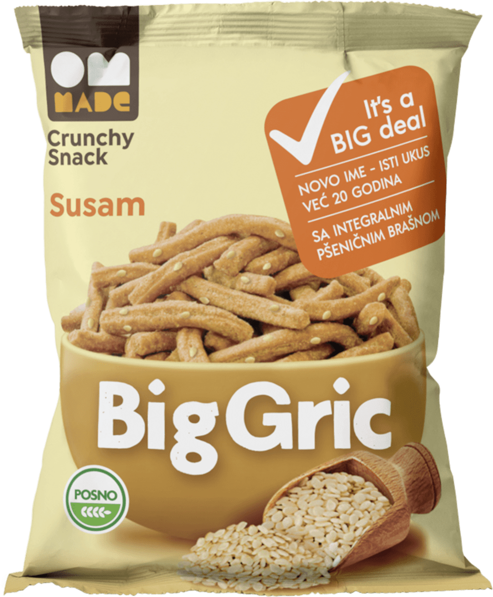 OM MADE Big Gric - susam, 70 g povoljna online kupovina | dm.rs