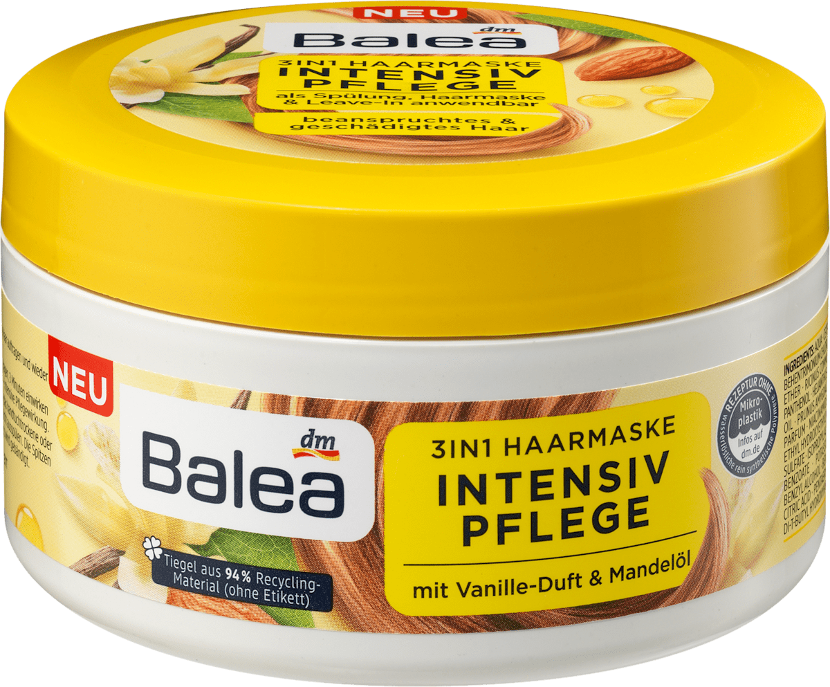 Balea 3in1 Haarmaske Intensivpflege, 300 ml dauerhaft günstig online ...