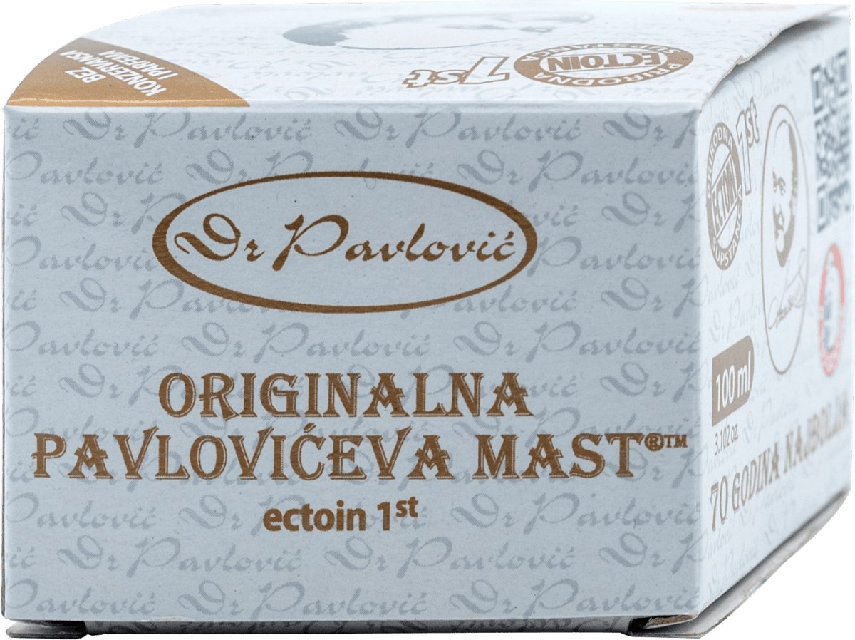 Dr. Pavlovic Originalna Pavlovićeva mast za bebe - ectoinom, 100 ml ...