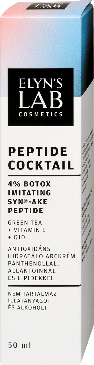 Elyn's Lab Hidratáló nappali arckrém, Peptide Cocktail, 50 ml | dm.hu