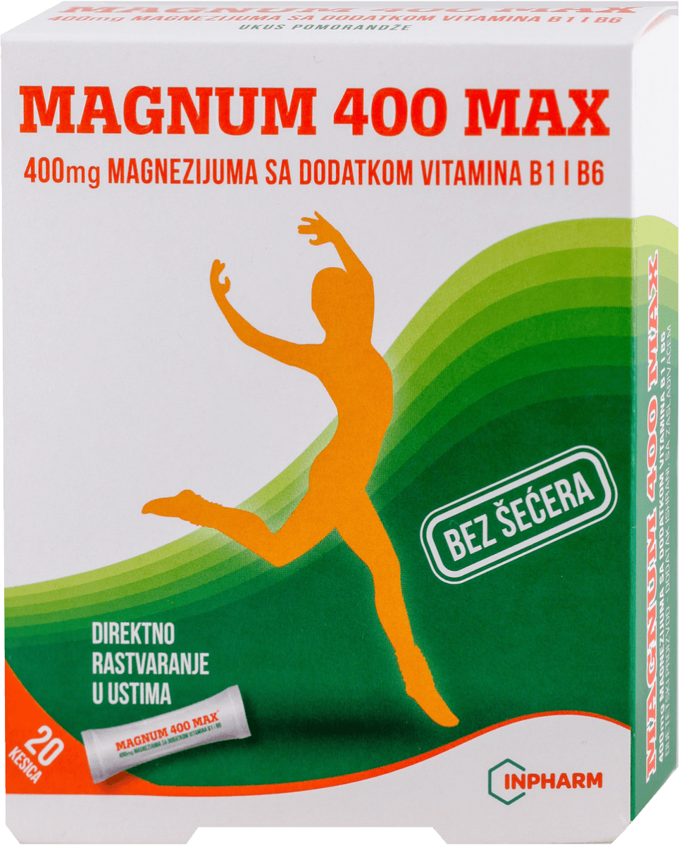 INPHARM MAGNUM 400 MAX, 20 kom povoljna online kupovina | dm.rs