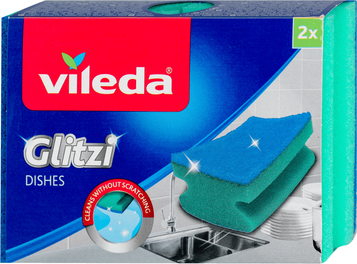 vileda Glitzi - sunđer za pranje posuđa, 2 kom povoljna online kupovina ...