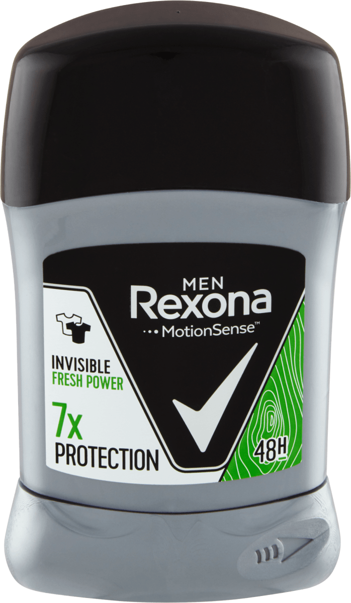 Rexona men tuhý antiperspirant Invisible Fresh&Power, 50 ml | dm.cz