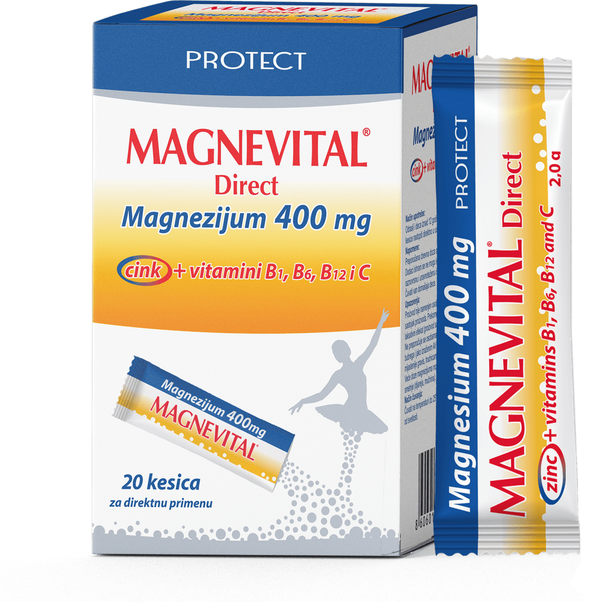 PROTECT MAGNEVITAL Direct - kesice, 20 kom povoljna online kupovina | dm.rs