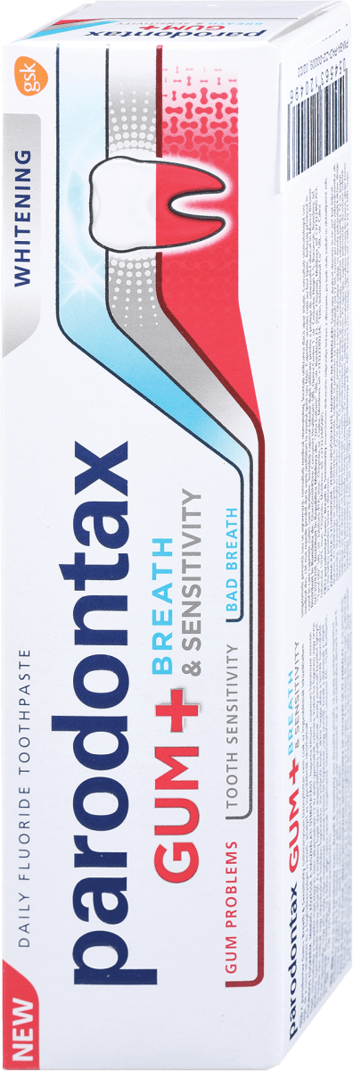Parodontax Gum + Breath & Sensitivity pasta za zube, 75 ml kupujte ...