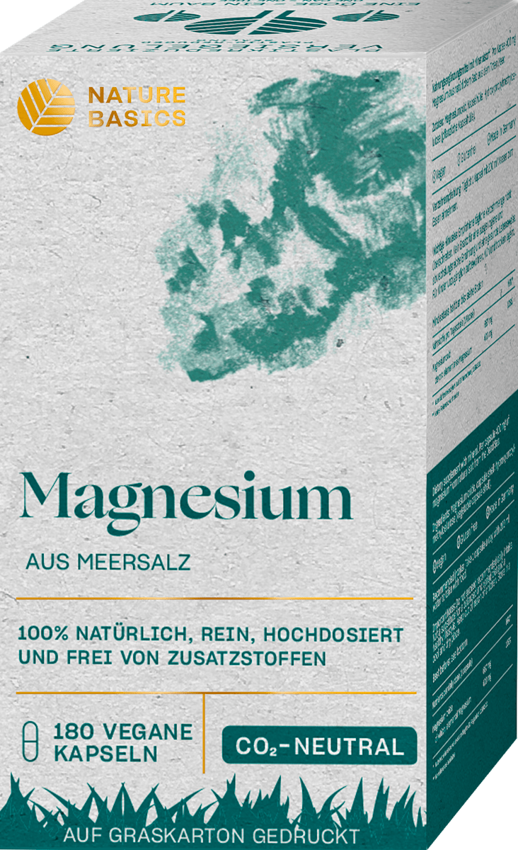 Nature Basics Magnesium Kapseln, 140 g | dm.at