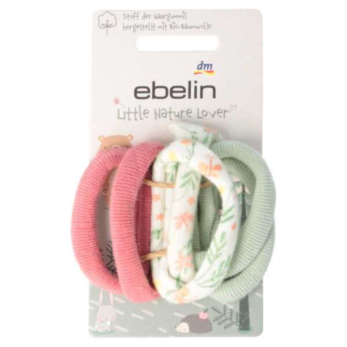 ebelin kids Little Nature Lover Haargummi Set, 6 St | dm.at