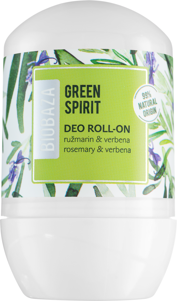Biobaza Deo roll-on Green Spirit - ruzmarin i verbena, 50 ml povoljna ...
