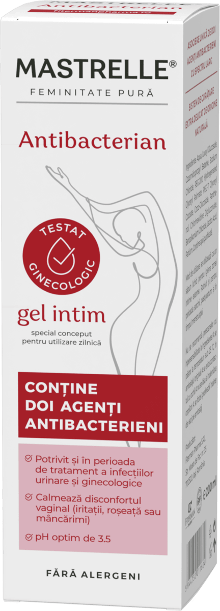 Mastrelle Gel intim antibacterian, 200 ml cumpără permanent online la ...