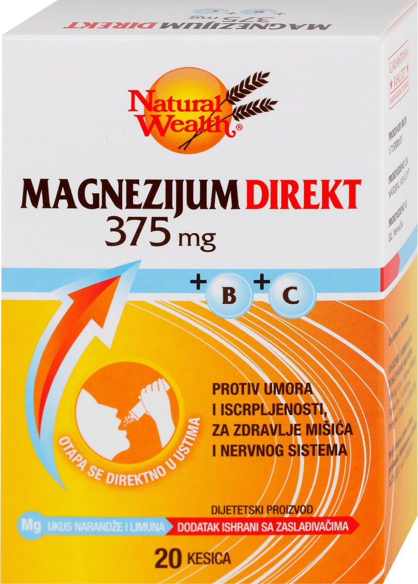 Natural Wealth MAGNEZIJUM DIREKT, 67 g povoljna online kupovina | dm.rs