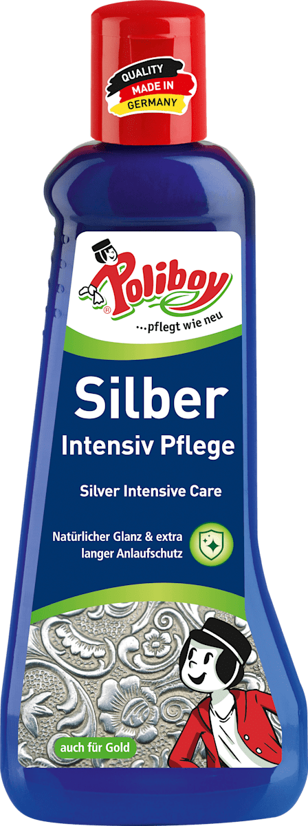 Poliboy Silber Pflege, Creme für Silber & Gold, 200 ml dauerhaft ...