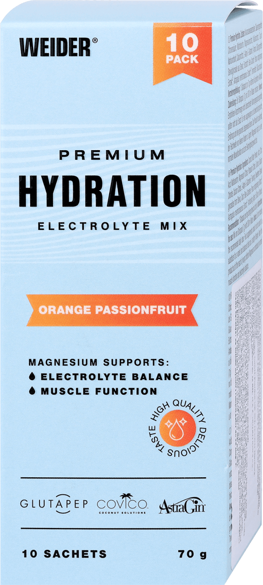 WEIDER Elektroliti mix – naranča marakuja, 7 g x 10 kom., 70 g | dm.hr