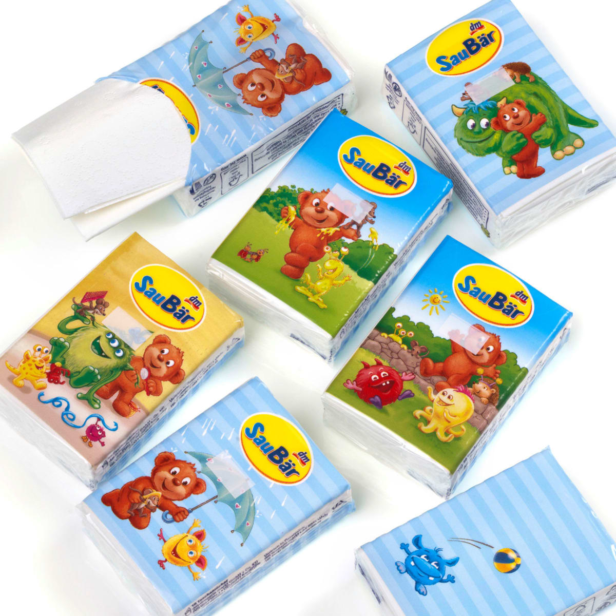 SauBär Papirnate maramice – 4-slojne, 10 x 10 kom., 10 kom. kupujte ...