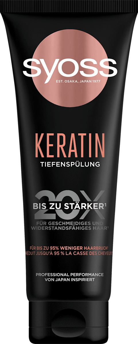 Syoss Conditioner, Tiefenspülung Keratin, 250 ml dauerhaft günstig online kaufen | dm.de