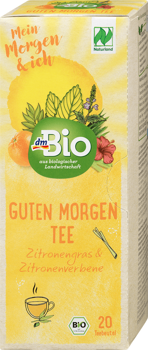 dmBio Čaj za dobro jutro, 20 vrećica, 30 g | dm.hr