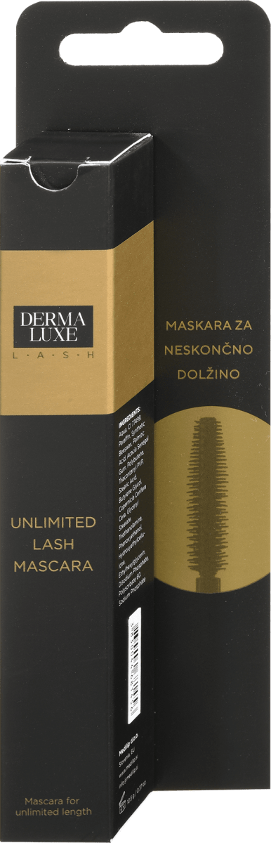 Derma-Luxe Cosmetics Maskara za neskončno dolžino trepalnic Unlimited ...