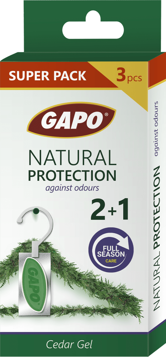 GAPO Osvježivač za garderober protiv moljaca 2u1, 3 kom. kupujte online ...