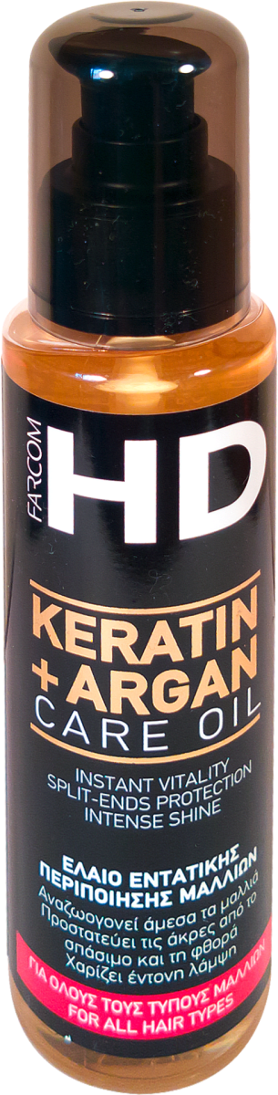 FARCOM HD Keratin + Argan negujuće ulje za kosu, 100 ml povoljna online ...