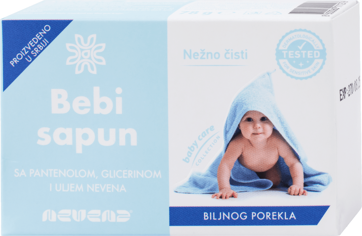 nevena bebi čvrsti sapun, 78 g povoljna online kupovina | dm.rs