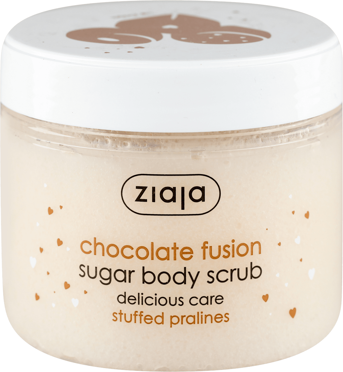 ziaja chocolate fusion - šećerni piling, miris: čokoladne praline, 300 ...