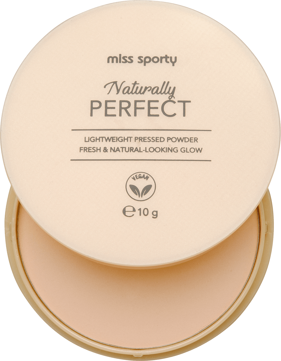 miss sporty Púder Naturally Perfect 002 light, 14 g | dm.hu