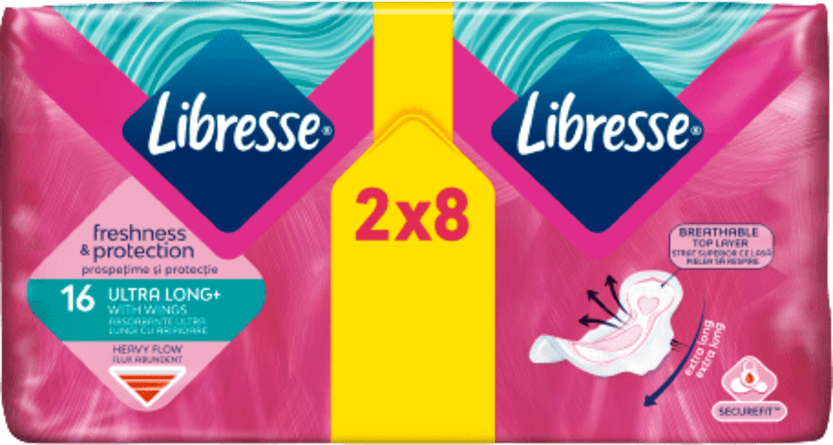 Libresse freshness & protection higijenski ulošci s krilcima – ultra ...