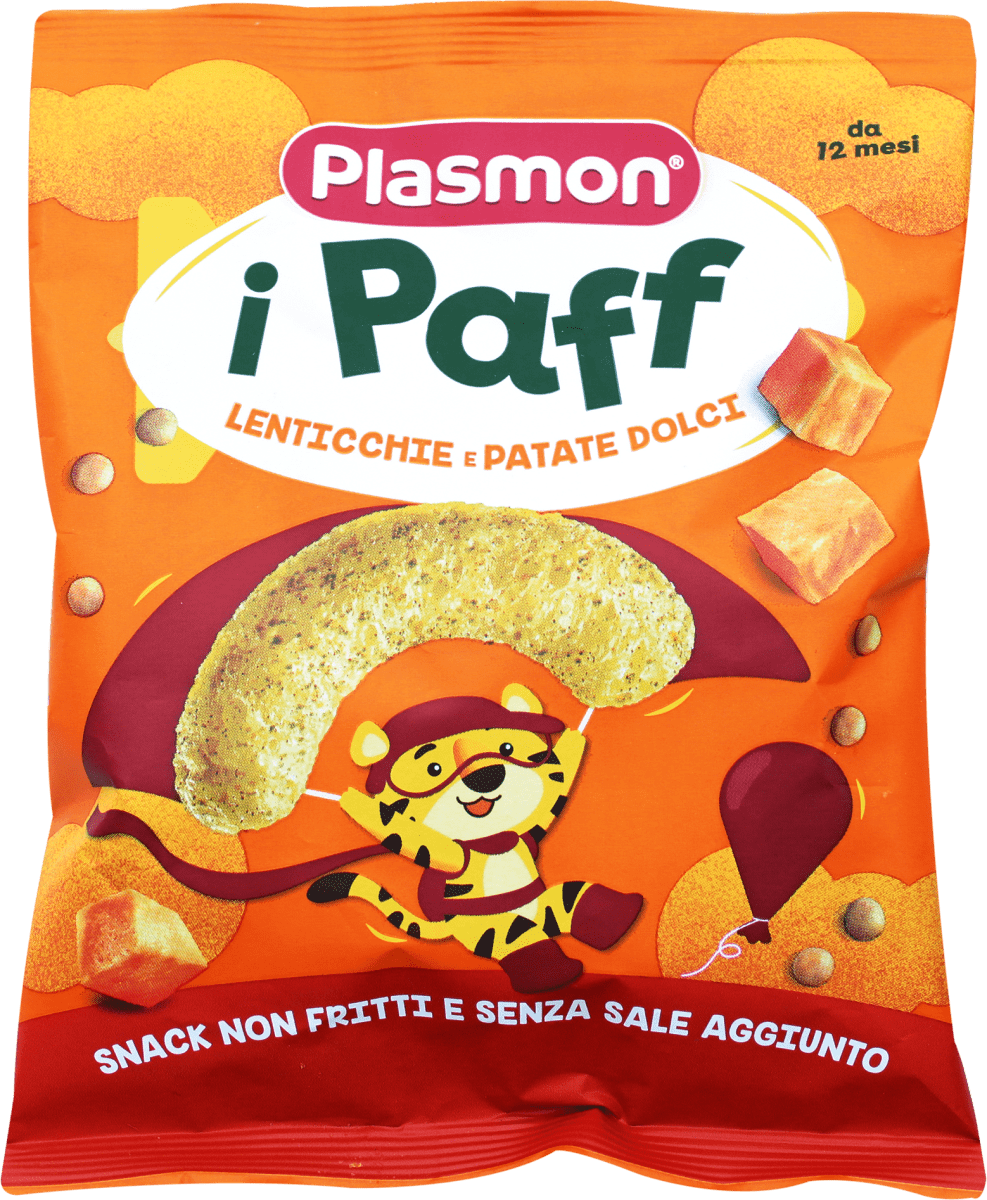 Plasmon Paff con lenticchie e patate dolci, 15 g Acquisti online sempre ...