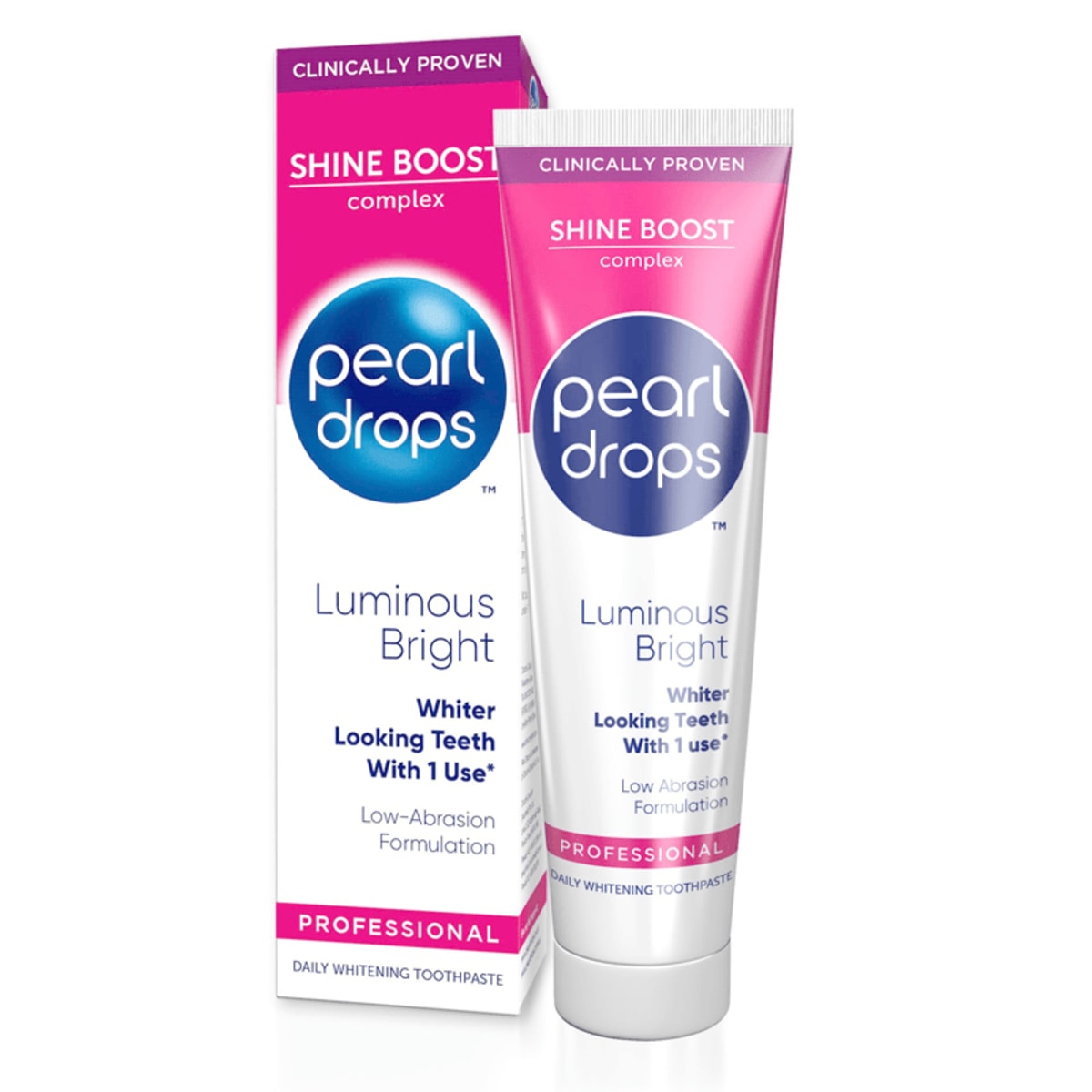 pearl drops Избелваща паста за зъби Luminous Bright, 75 ml Пазарувай ...