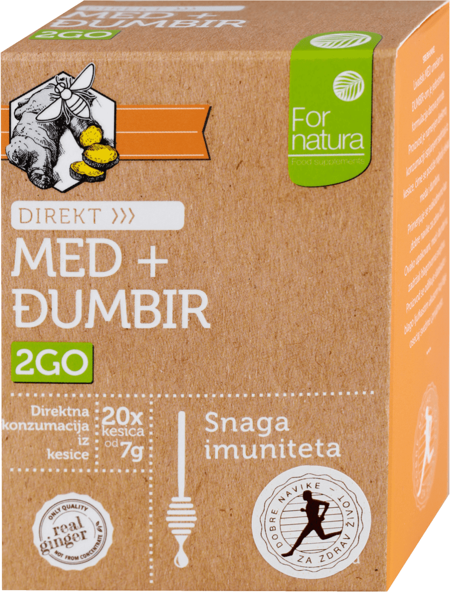 Fornatura MED+ĐUMBIR DIREKT, 20x7g, 140 g povoljna online kupovina | dm.rs