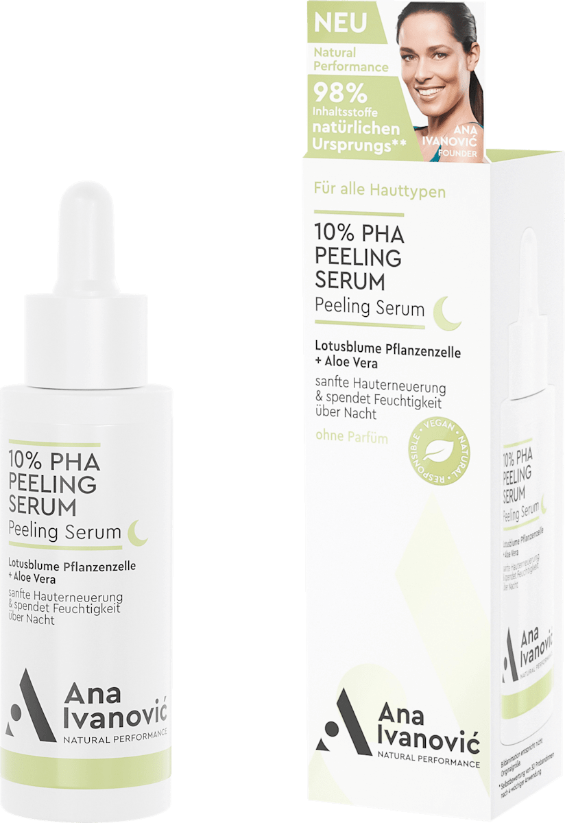 Ana Ivanović Natural Performance Peeling Serum PHA, 30 ml dauerhaft ...