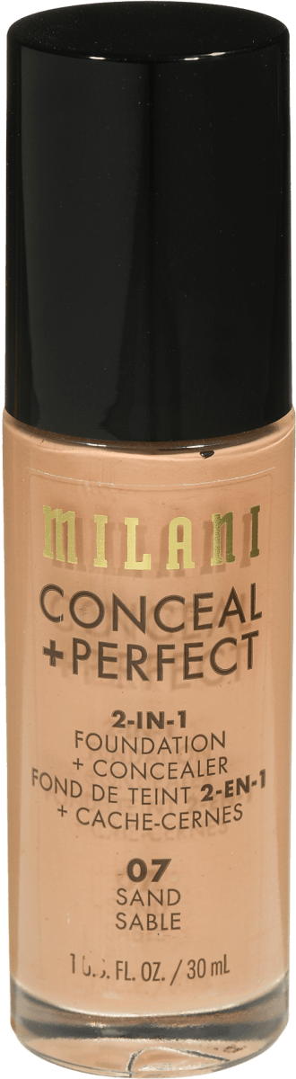 Milani Tekoča podlaga Conceal + Perfect 2v1 07 Sand, 30 ml | dm.si