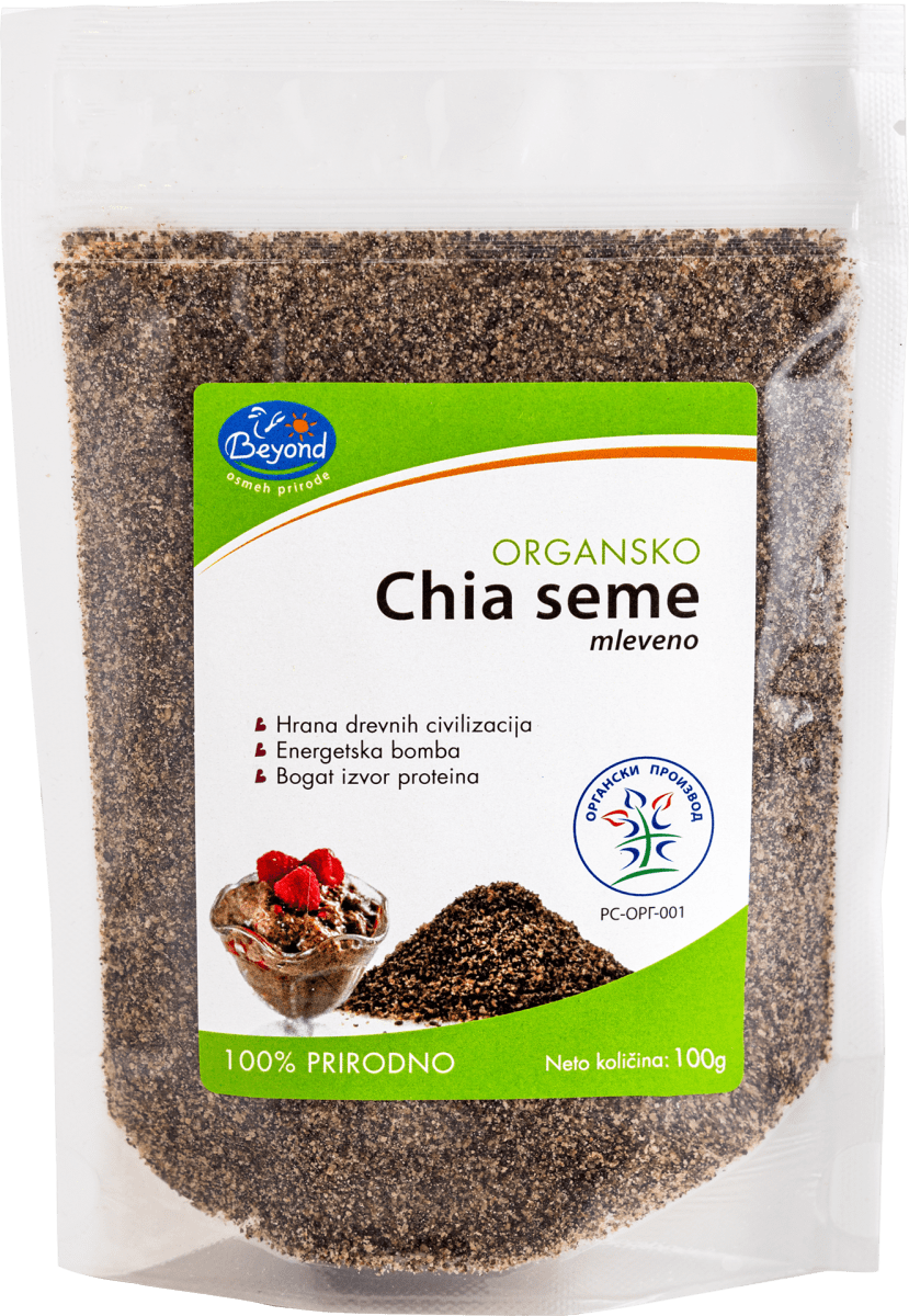 Beyond Chia seme - mleveno, 100 g povoljna online kupovina | dm.rs