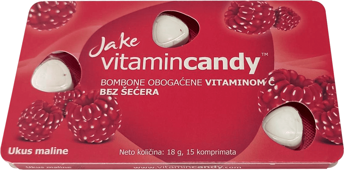 Jake vitamincandy - malina, 18 g povoljna online kupovina | dm.rs